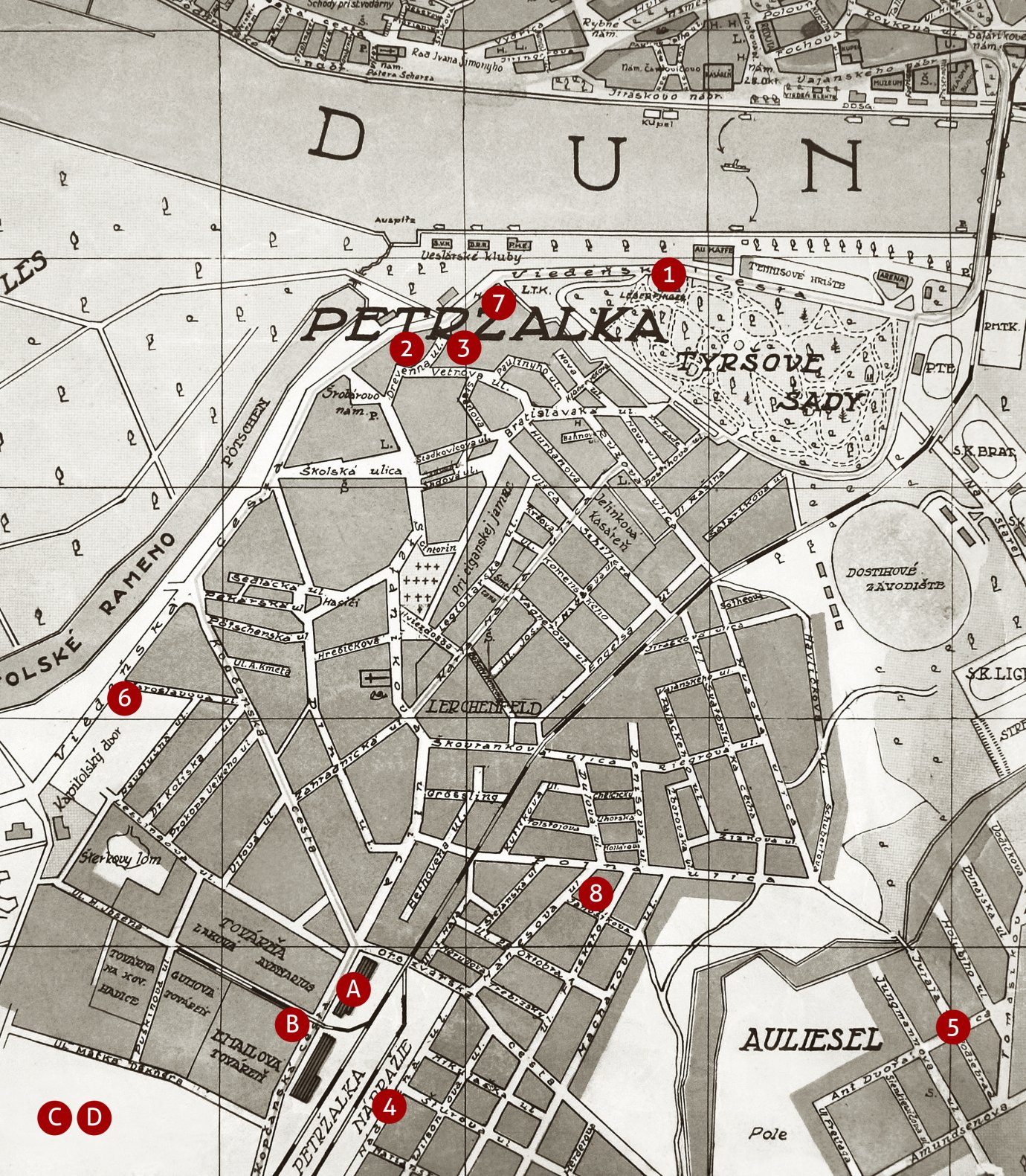 V Petržalke bol na konci vojny koncentračný tábor