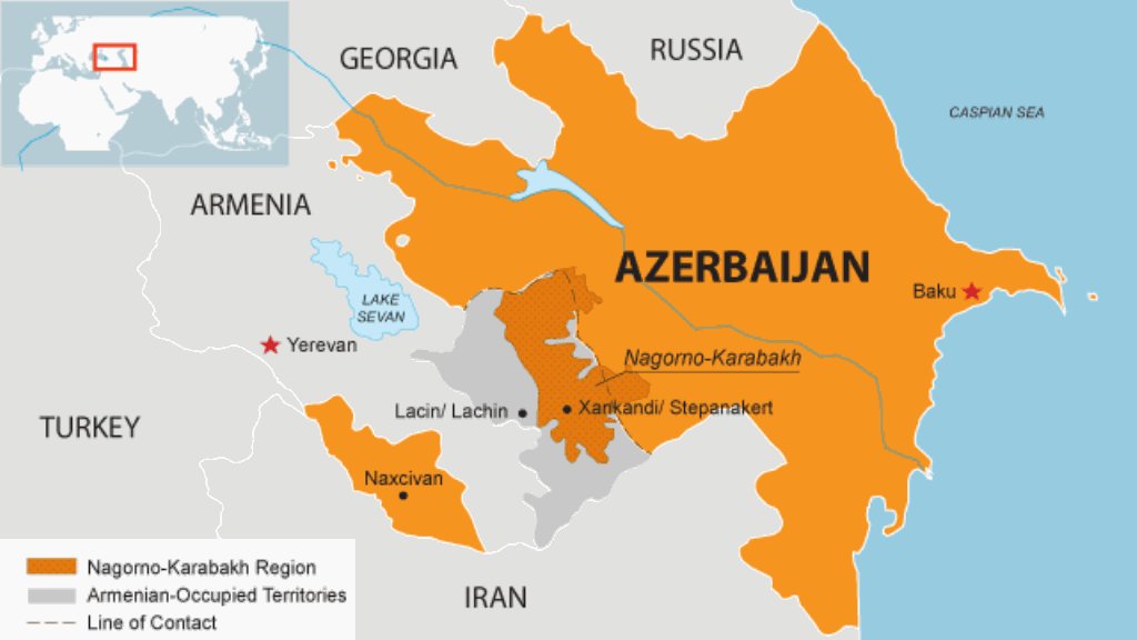 Arménsko a Azerbajdžan sa vzájomne obviňujú z porušenia prímeria, ktoré ...
