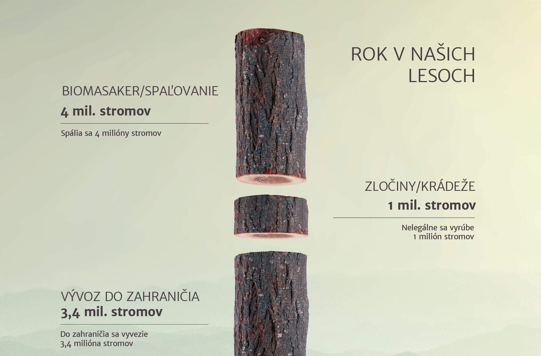 Na Slovensku vyrúbu v prepočte 9 miliónov stromov ročne, idú do fabrík ...