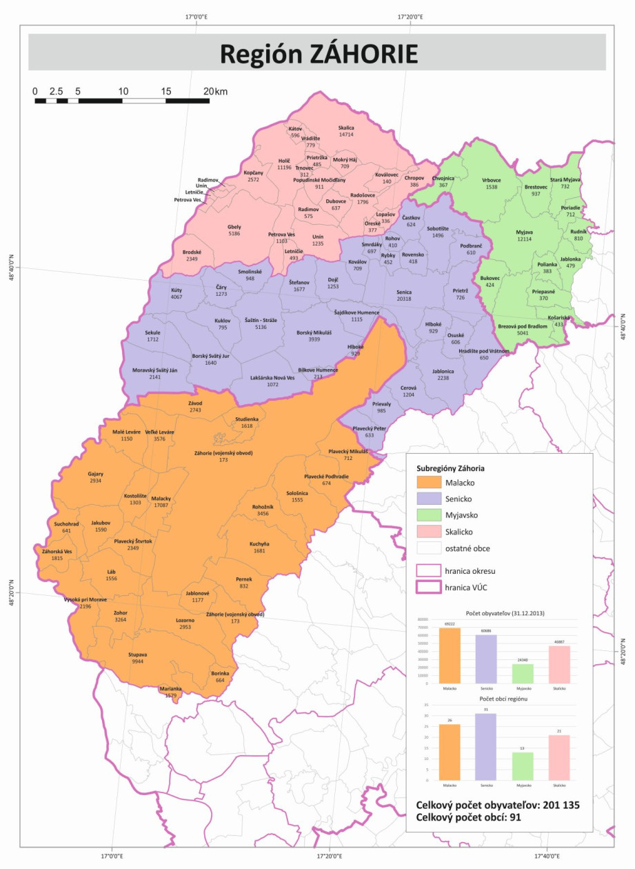 Blog N: Od humánneho geografa pár poznatkov o geografii Záhoria, — Denník N
