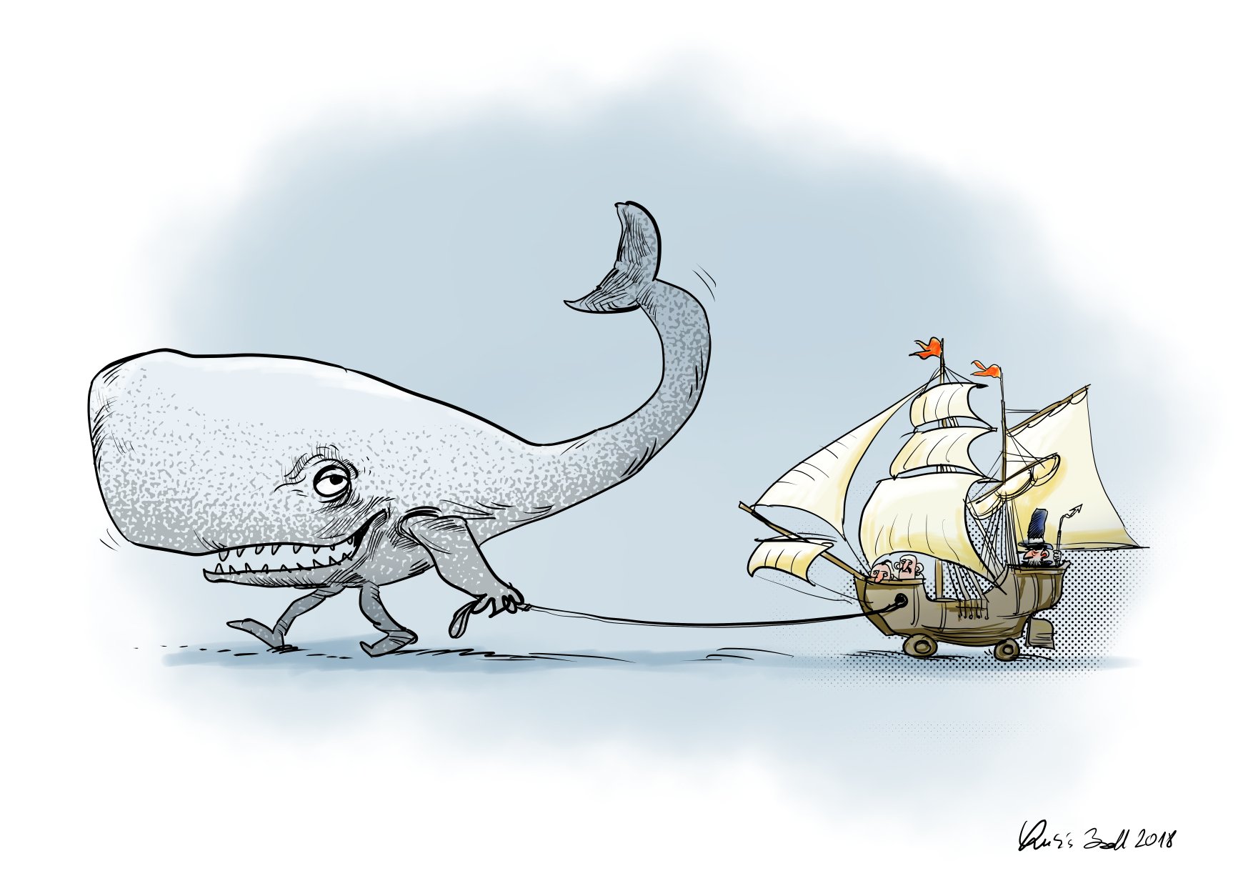 Moby Dick, kapitán Achab, svet a Slovensko — Denník N
