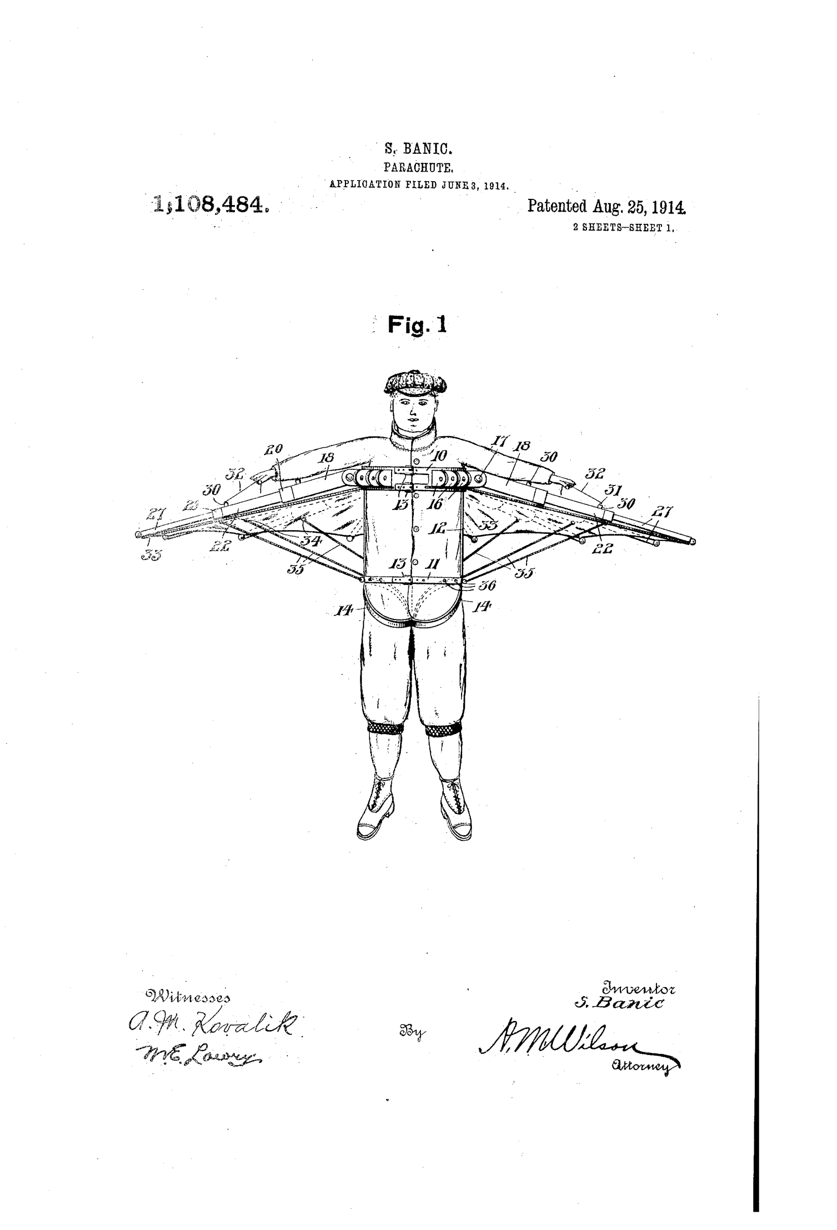 Historik: Štefan Banič mal technický talent, ale moderný padák ...