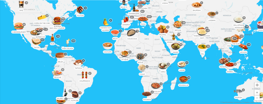 Veľká porcia máp, ktorých sa neprejete