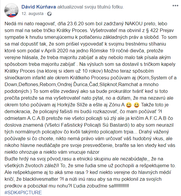 Blog N: Krátky proces – Slovakian Legendary Band. Dočkáme sa krátkeho ...