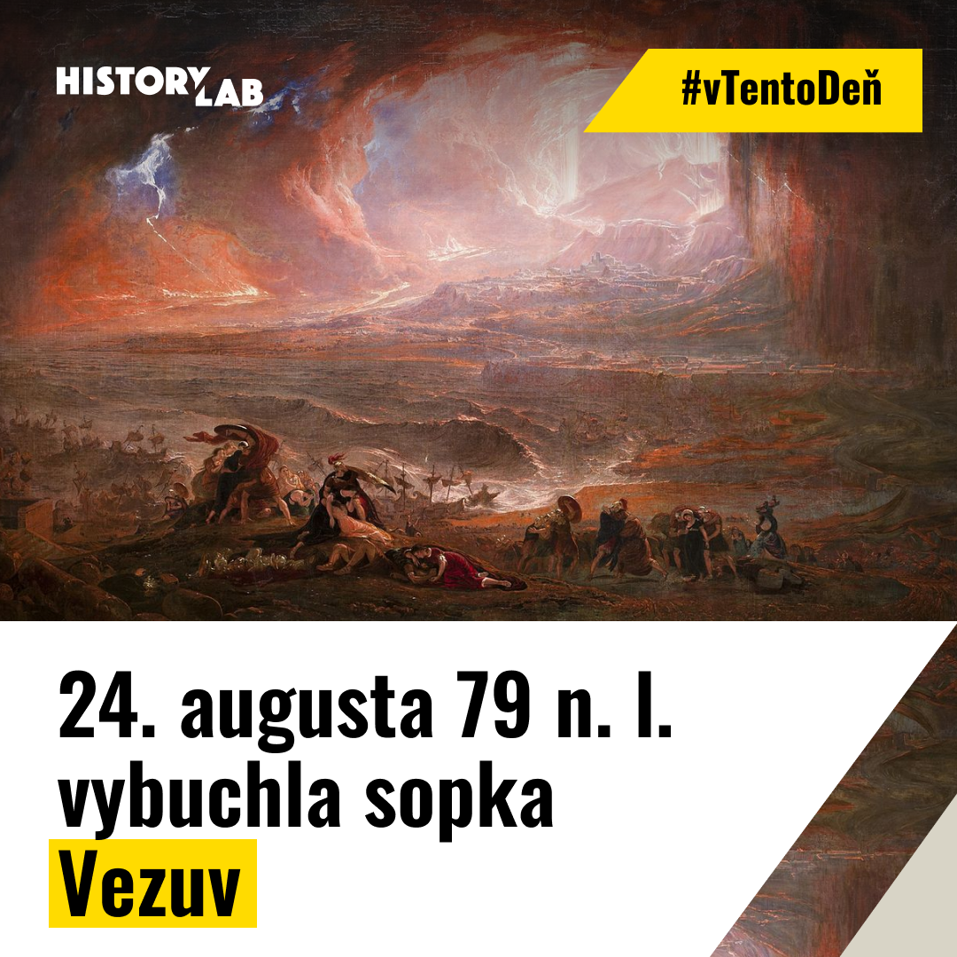 V tento deň roku 79 n. l. vybuchla sopka Vezuv