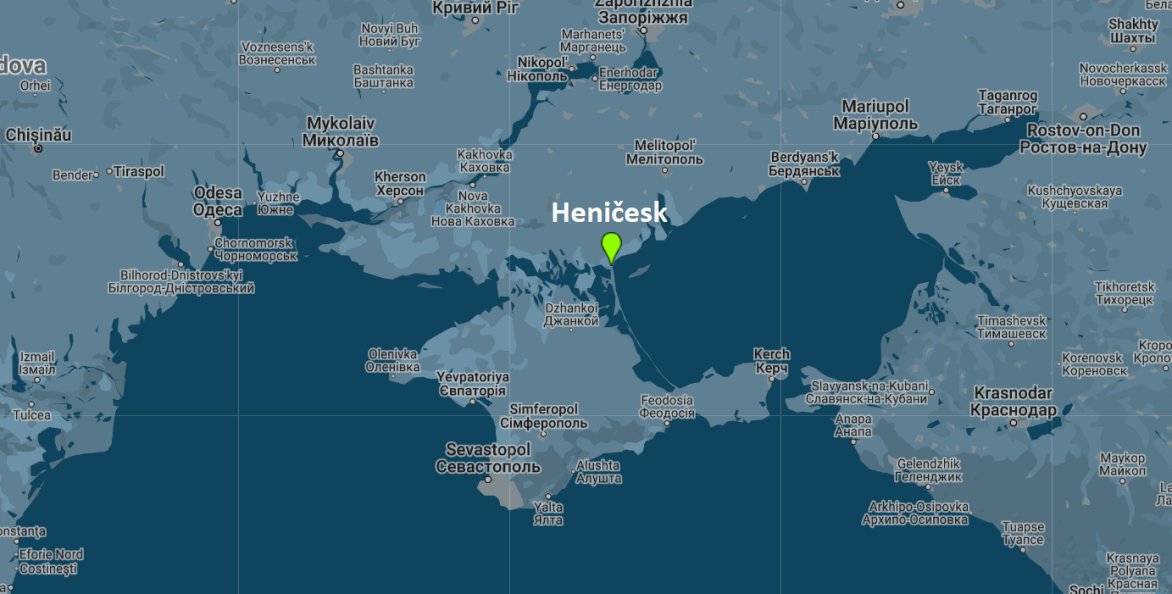 Ideiglenes regionális központot hoztak létre az oroszok az Azovi-tenger ...