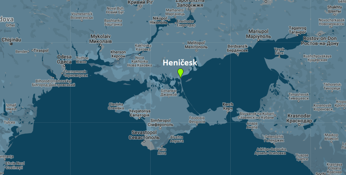 Ideiglenes regionális központot hoztak létre az oroszok az Azovi-tenger ...