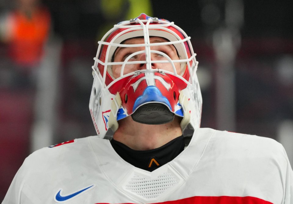 Adam Gajan počas MS do 20 rokov ukazuje, prečo raz môže chytať v NHL