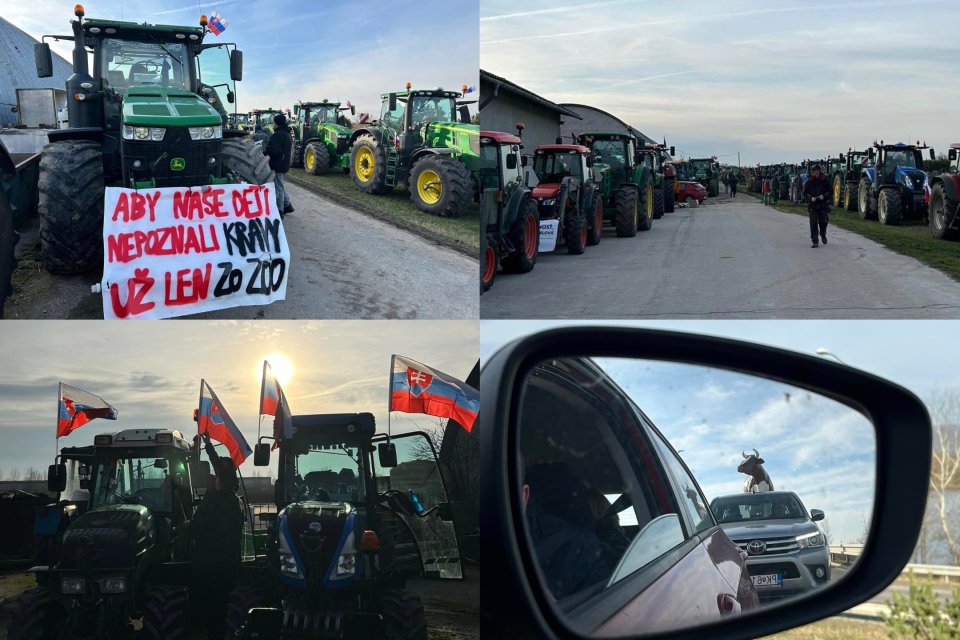 Na cestách by už malo byť takmer 2 200 traktorov, hlási Slovenská ...