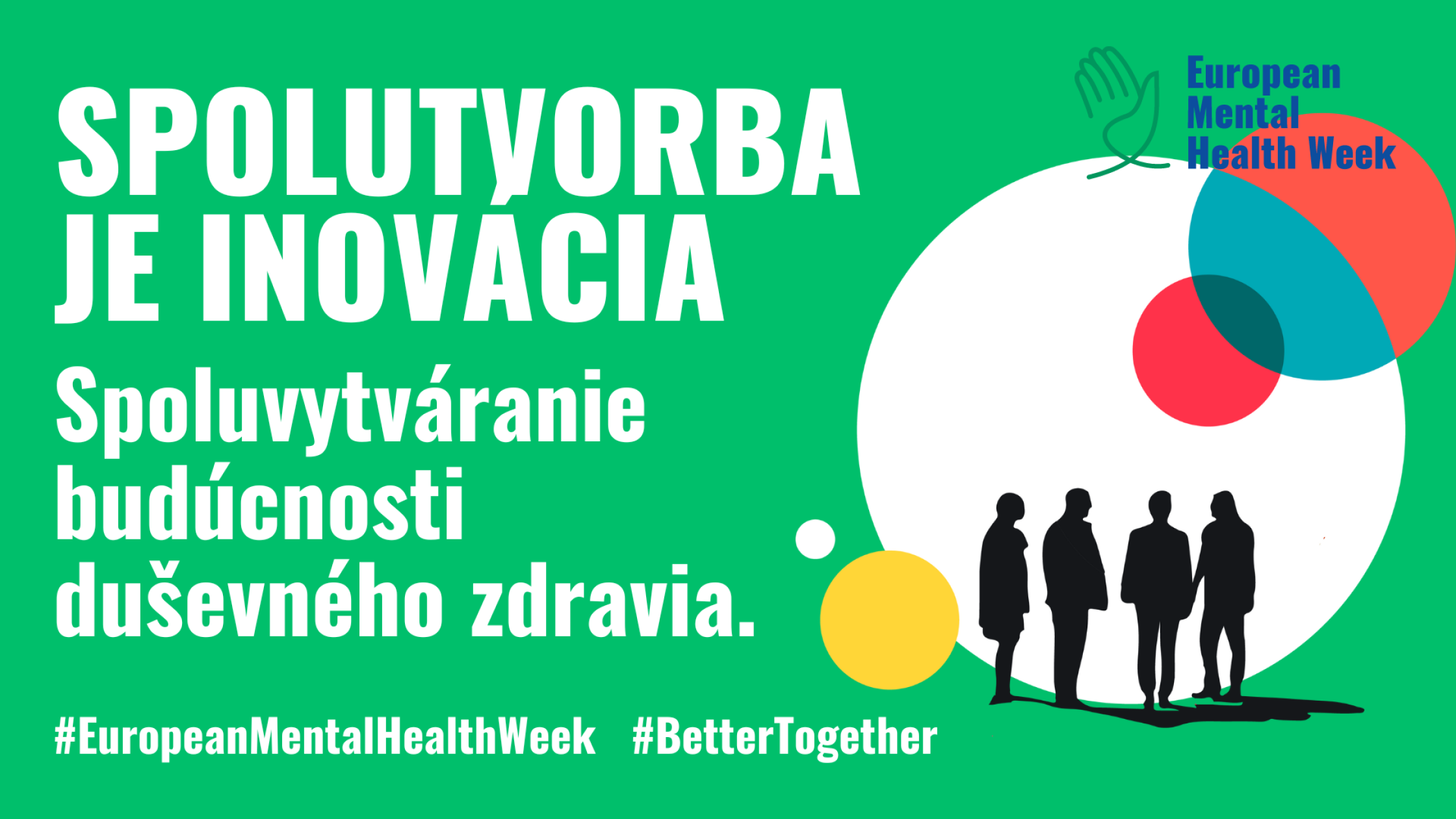 Blog N: Témou Európskeho týždňa duševného zdravia 2024 je spolutvorba