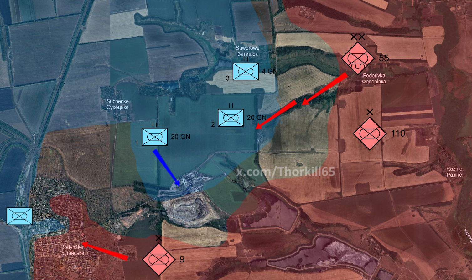 Vývoj bojov (1420. deň): Ruský generál prišiel o funkciu pre ...