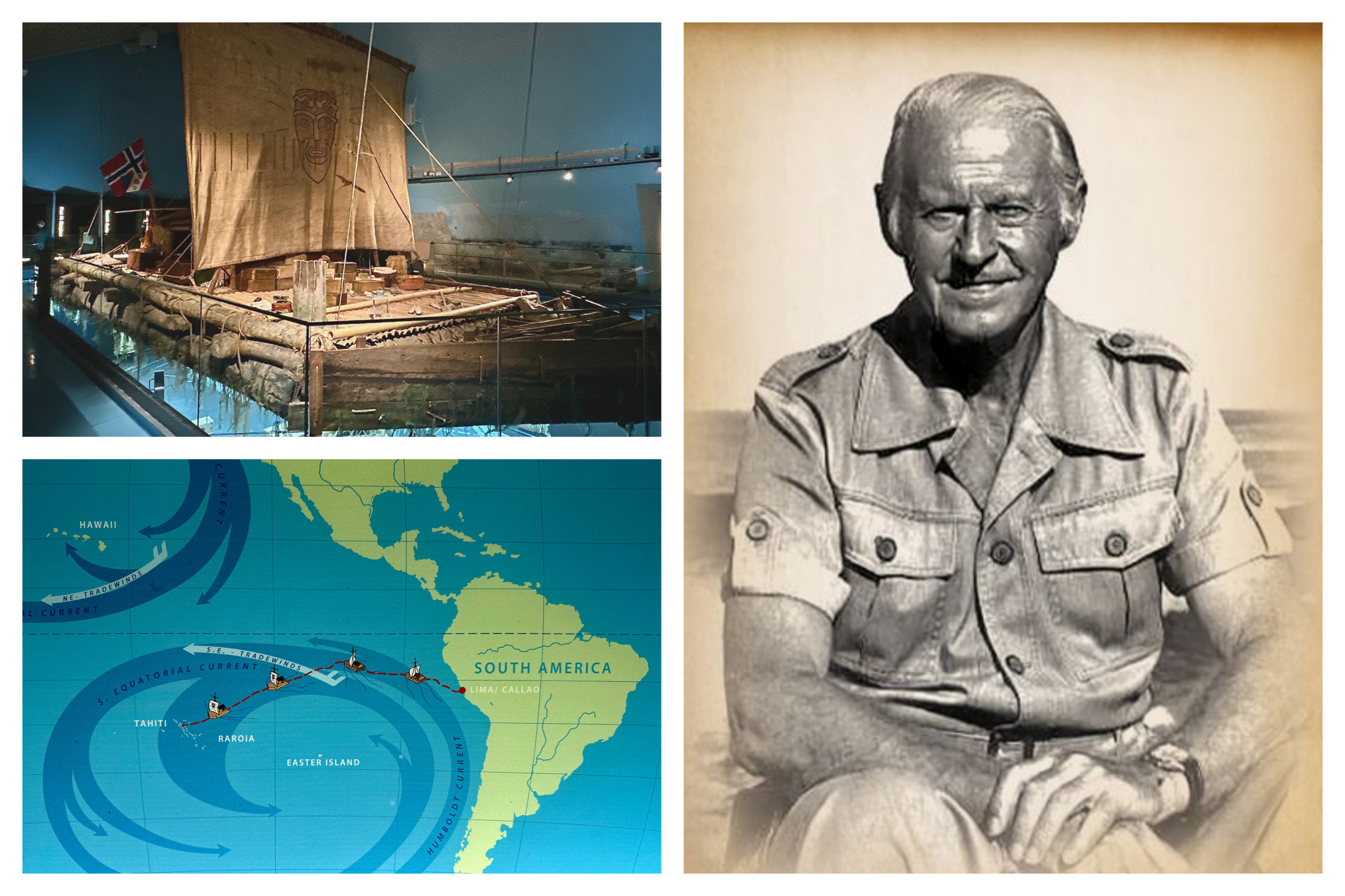 Hovoril o nadradenej „bielej rase“: Nór Heyerdahl podnikol na plti Kon ...